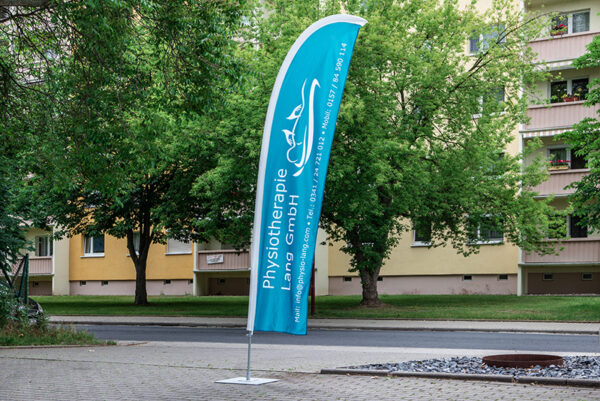Fahnen Banner Displays - Werbetechnik Nünchritz